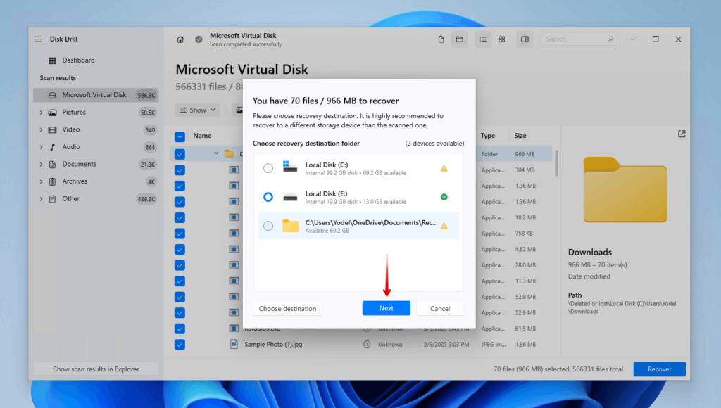 How to Recover Deleted Downloads or Entire Downloads Folder