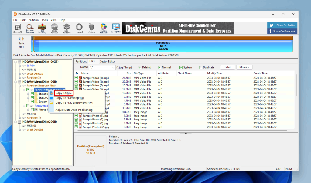 How to Recover Data from an Uninitialized Hard Disk