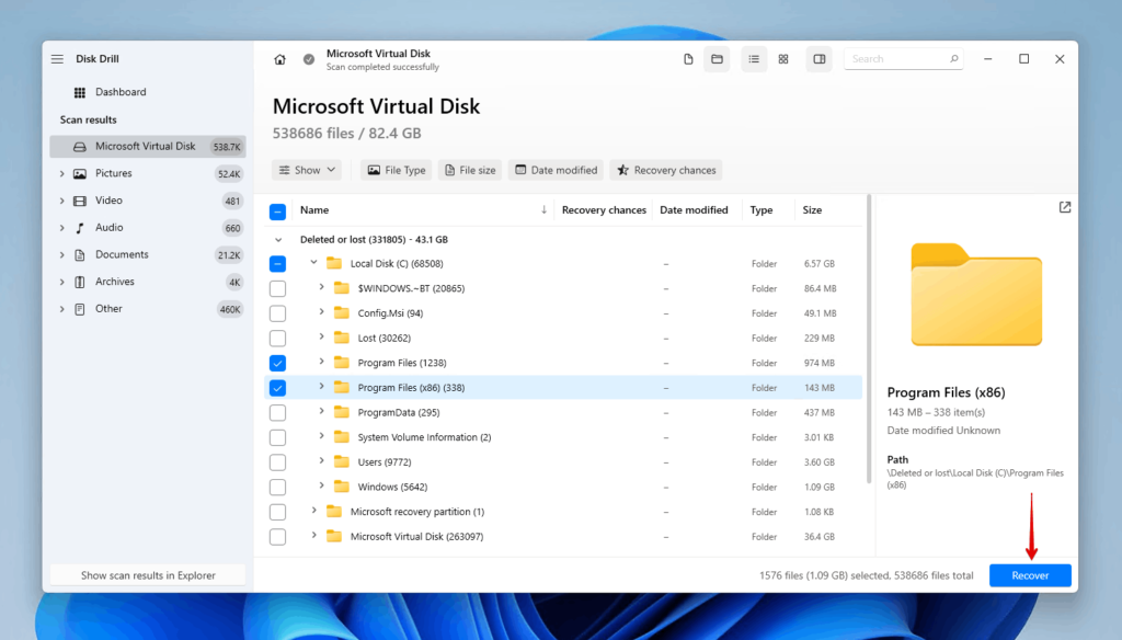 How to Recover Files After Windows System Restore
