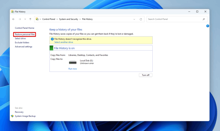 How to Recover Files After Windows System Restore
