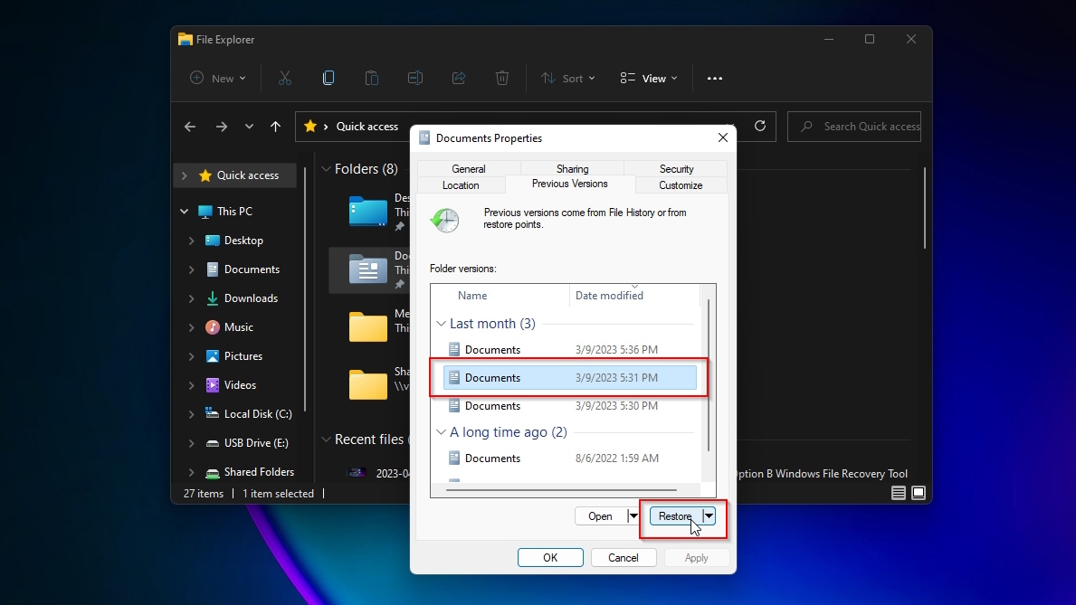 Restore Deleted Files on Windows 11 – Simple Recovery Tips
