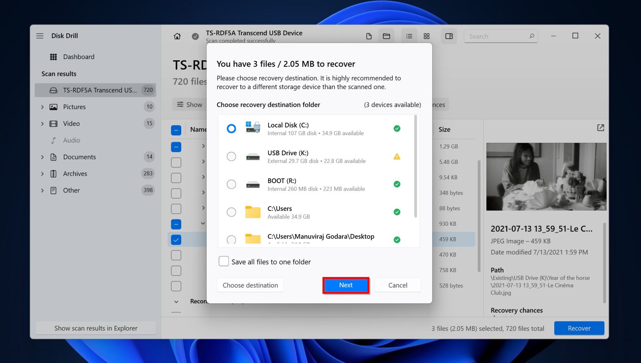 How to Recover Files Deleted By CHKDSK (2025)