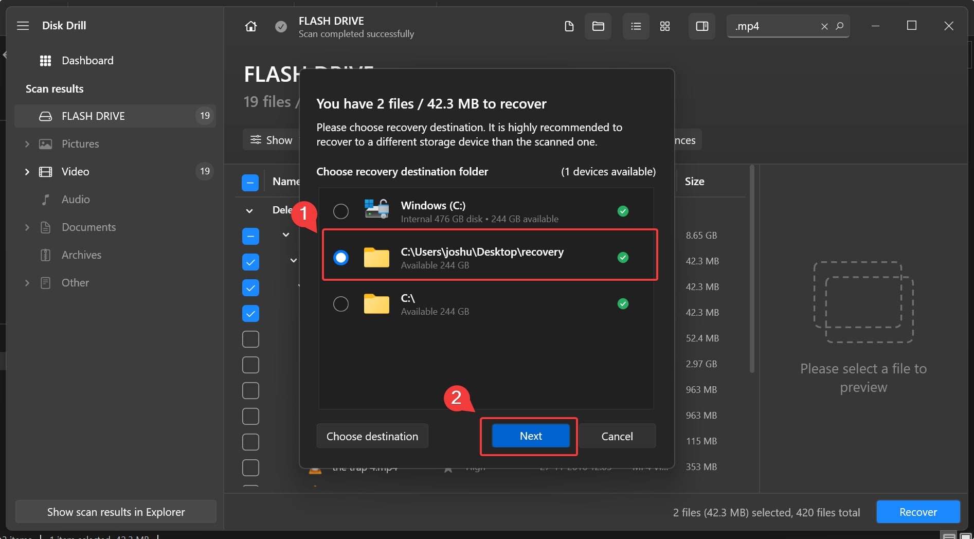 How to Recover Deleted Files With the Folder Structure